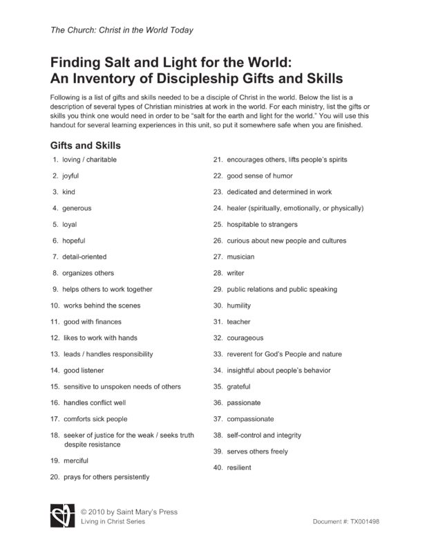 Finding Salt and Light for the World | Saint Mary's Press