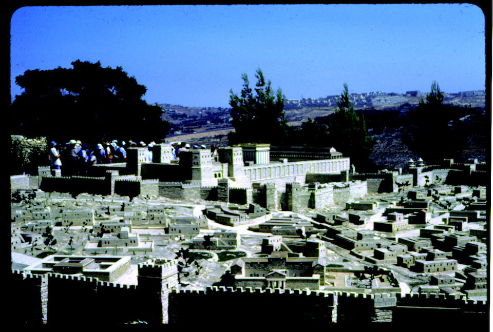 Model of the Roman Antonia Fortress | Saint Mary's Press