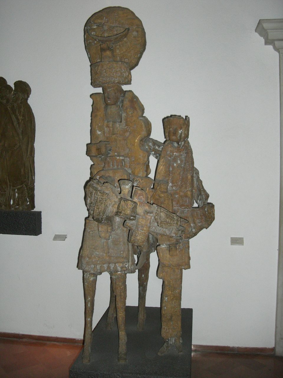 Vatican Museum - Collection of Modern Religious Art - Two Men Traveling ...