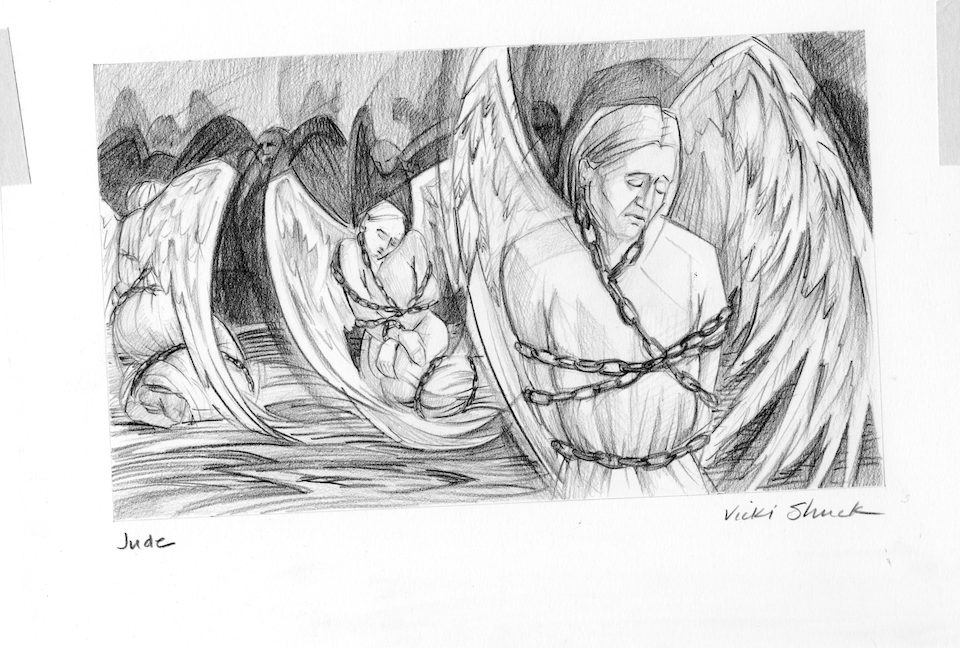 Jude 1:6 Illustration - Angels in Chains | Saint Mary's Press