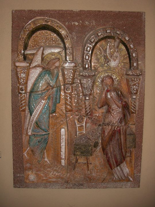 Vatican Museum - Collection of Modern Religious Art - Annunciation ...
