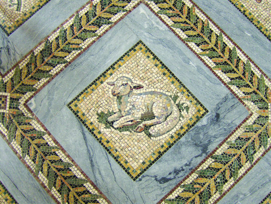 Sheep Mosaic | Saint Mary's Press