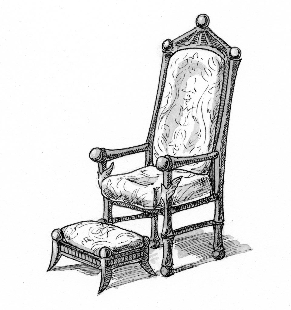 Isaiah 66 Illustration - Throne and Footstool | Saint Mary's Press